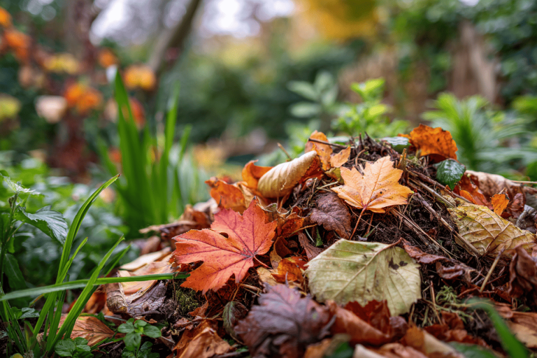 Laub kompostieren: So wird der Herbstabfall zum Gartenschatz » 2026